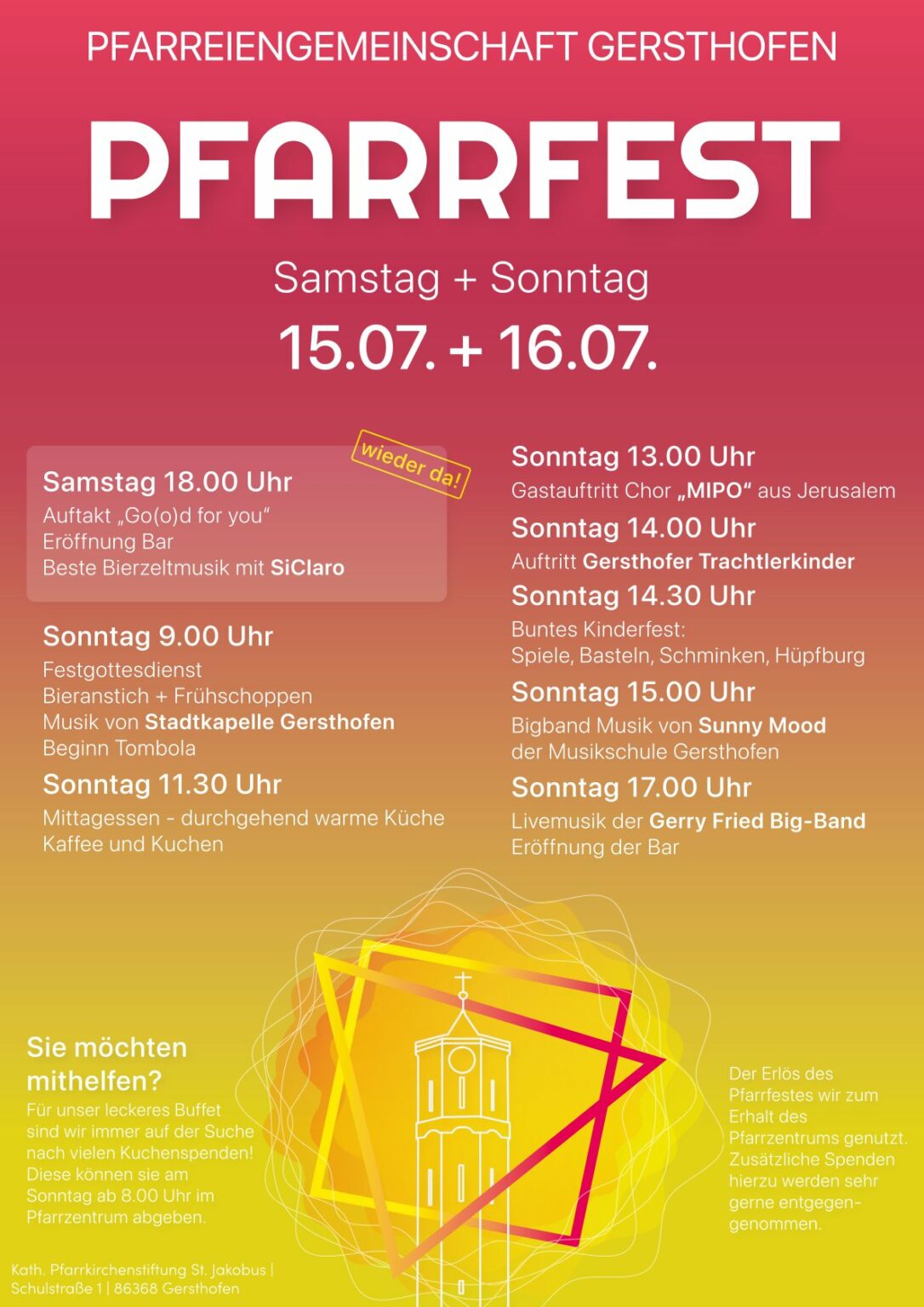 Pfarrfest 2023 | Pfarrgemeinde Gersthofen